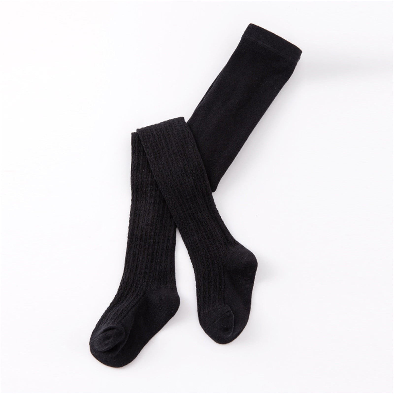 YUNLIUU Toddler Girls Cable Knit Leggings Cotton Solid Leggings School ...