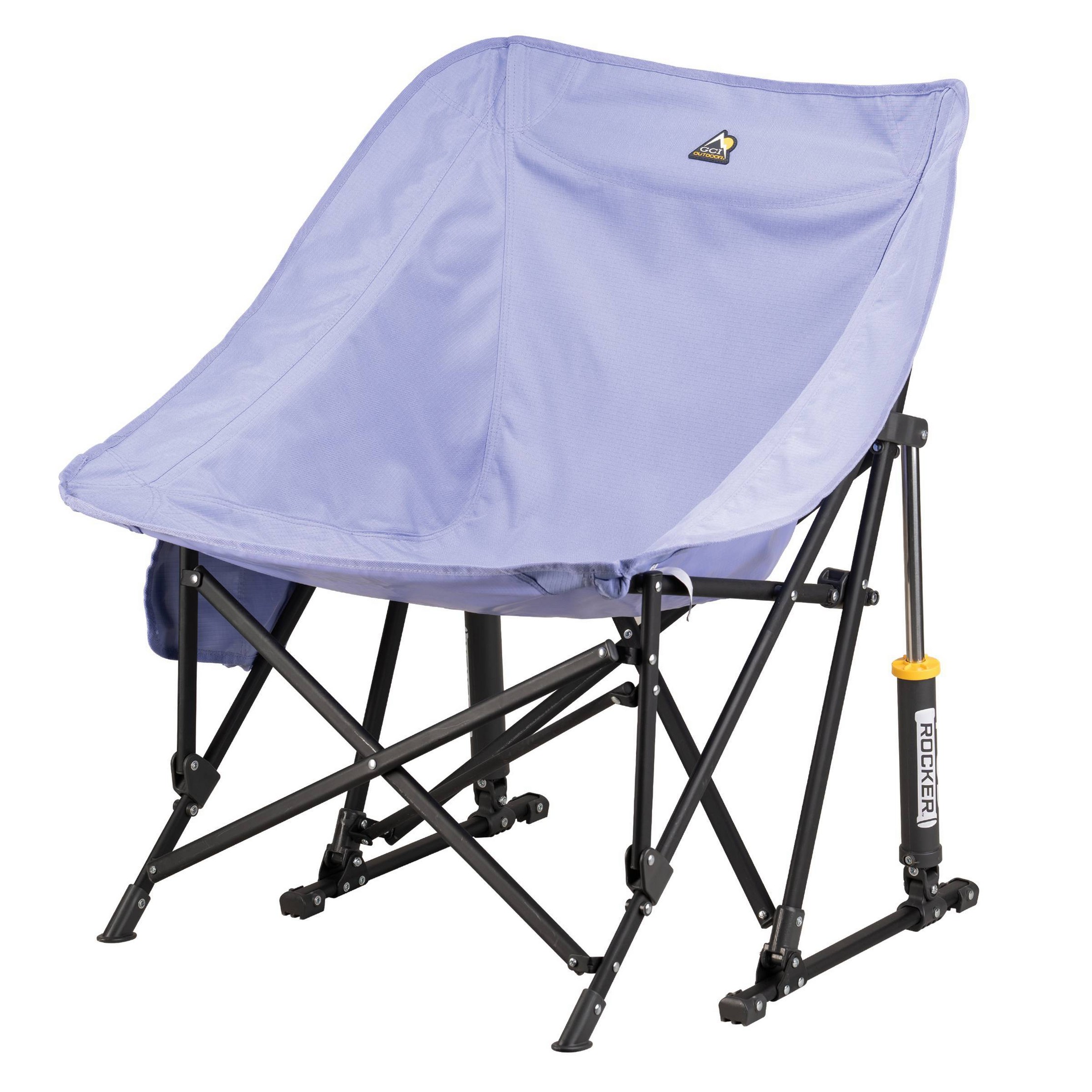 YUNLONG Outdoor Pod Rocker Foldable Rocking Camp Chair - Walmart.com