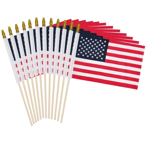 Small American Flag Stick