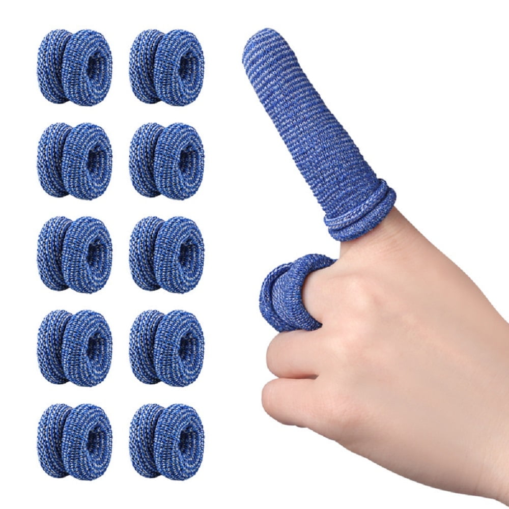 YUNOVA 20 Pack Finger Bandage Roll | Elastic Cotton Dressing for Injury ...