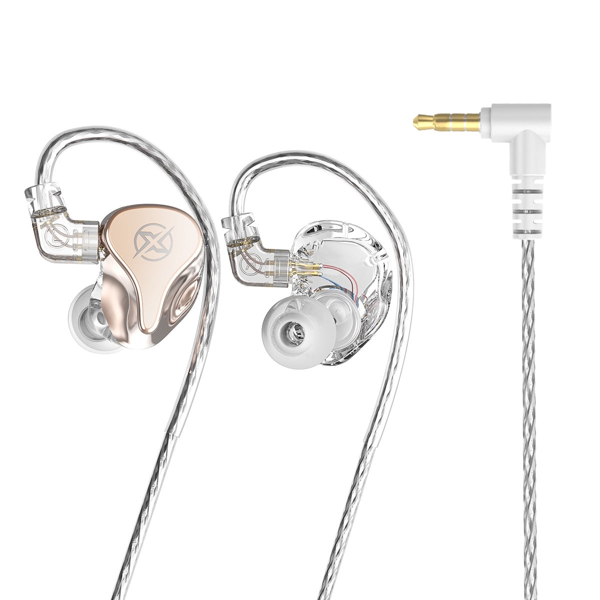 YUNOVA Professional IEM Earphones, 10mm Dynamic Driver in Ear Monitors ...