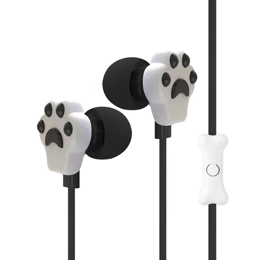 YUNOVA Wired Earbuds with Microphone, Cute Cat Noise Isolating in-Ear ...