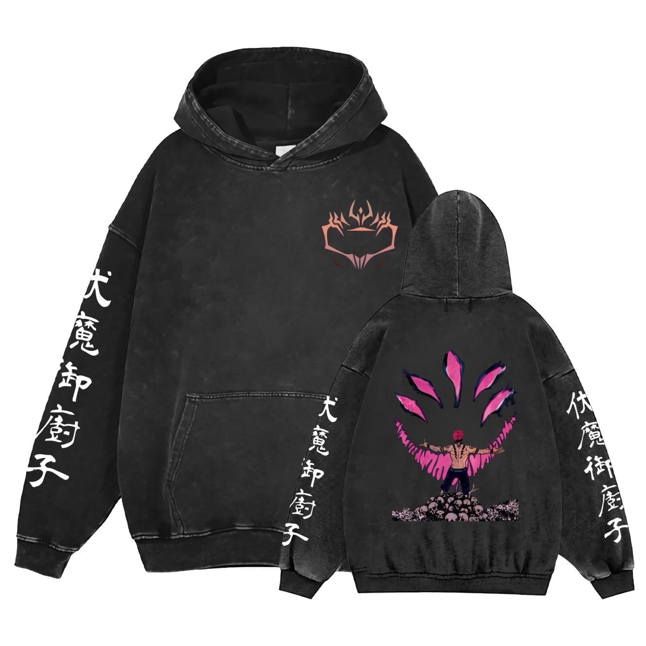 YUNQI Anime Fushiguro Toji Comfort Hoodie Jujutsu Kaisen Sweatshirt ...