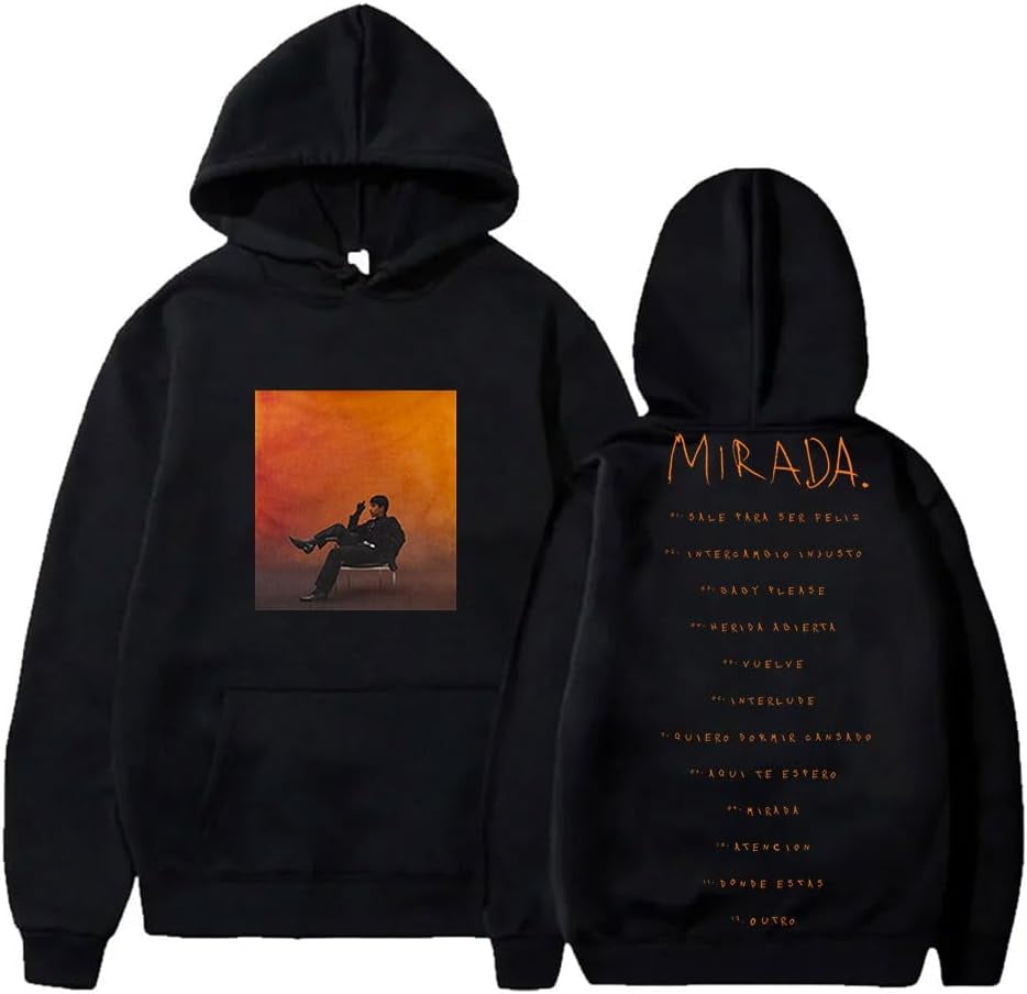 YUNQI Ivan Cornejo Mirada Album Cover Merch Hoodies Winter Women Men ...