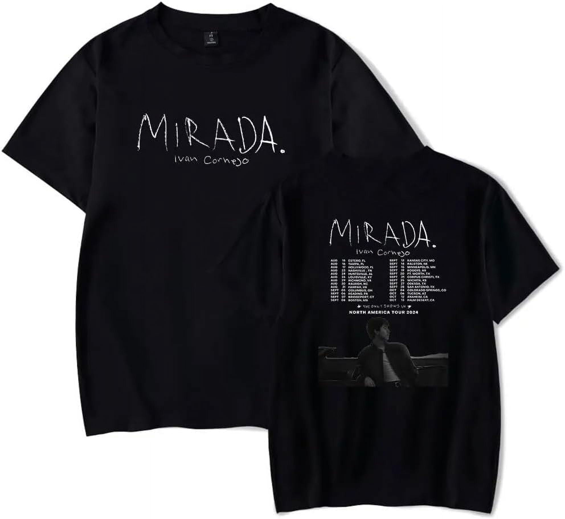 YUNQI Ivan Cornejo Mirada Tour 2024 Merch T-Shirt Women Men Crewneck ...