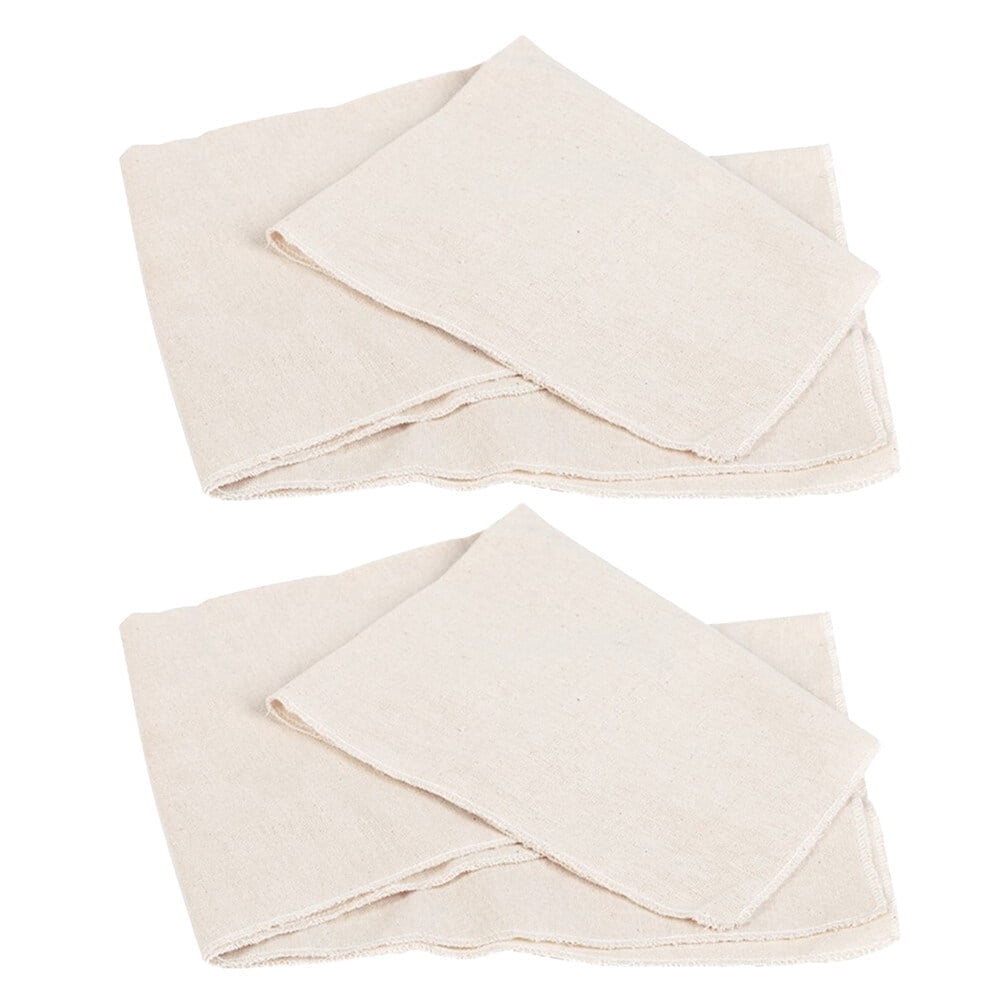 YUNXNK 2pcs 45x75cm Cotton Pastry Cloth for Bakers - Home Kitchen ...