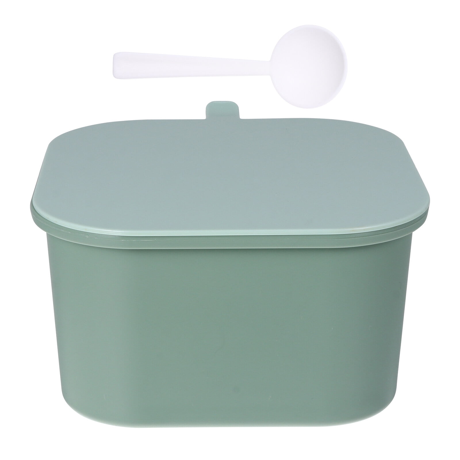 YUNXNK Seasoning Box Condiment Spoon Bowl Salt Sugar Kitchen Container ...