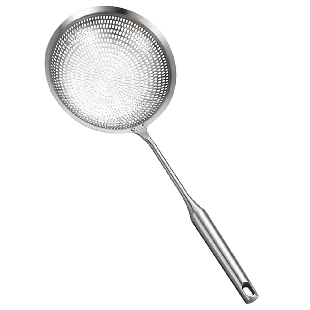 YUNXNK Skimmer Strainer Spoon Ladle Slotted Mesh Stainless Colander ...