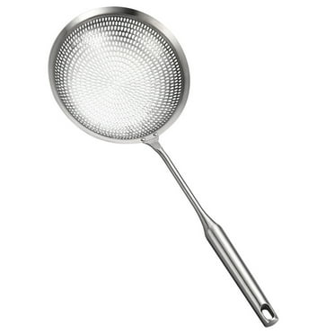 Steel Pasta Basket, Mesh Spider Food Dumpling Noodle Strainer, Fine ...