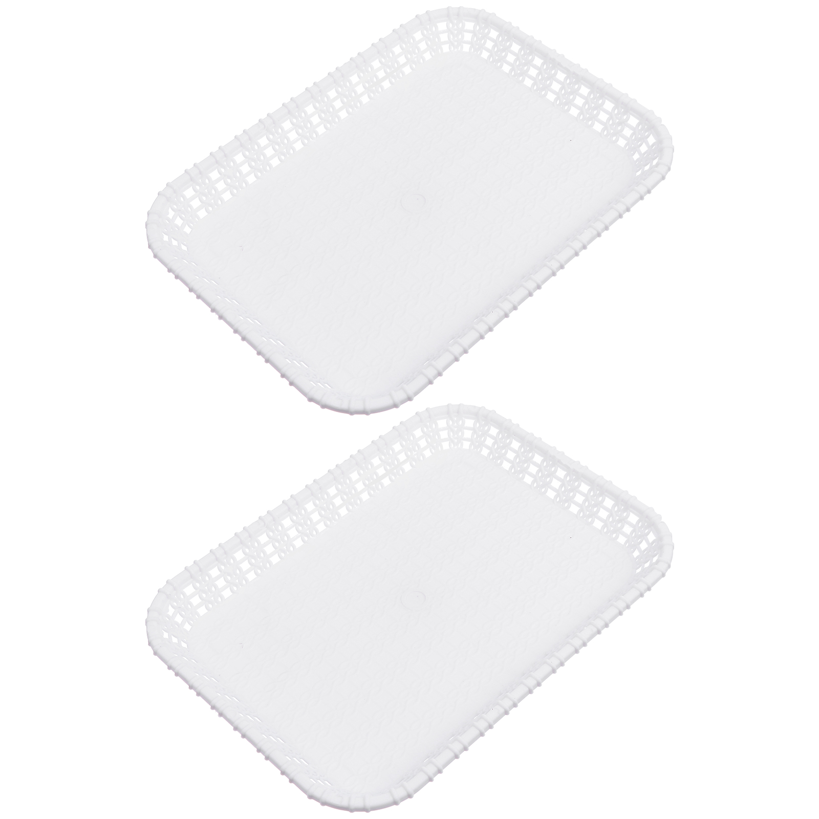 YUNXNK Tray Serving Plastic Trays Food Towel Coffee Hand Rectangular ...