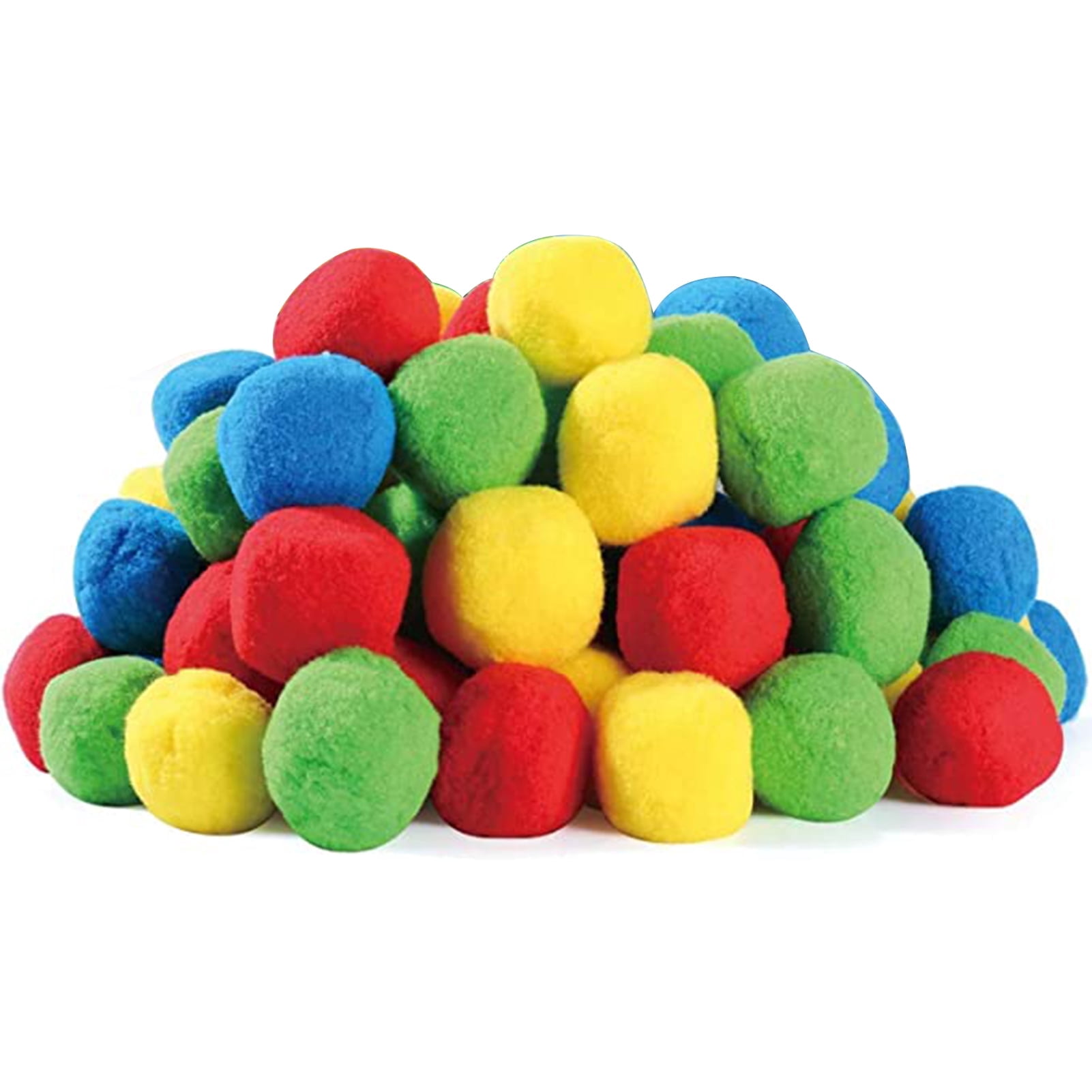 YUNYI 50Pcs Water Balls Super Soft Eco-friendly Cotton Colorful Balls ...