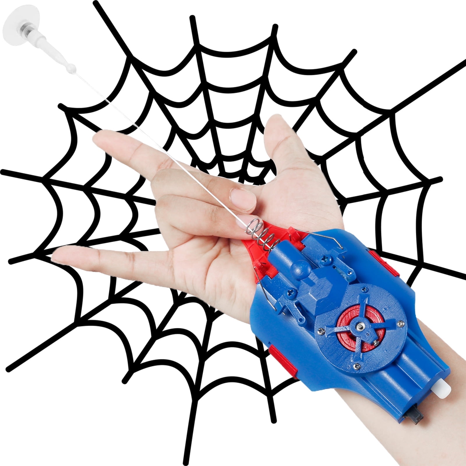 YUNYI Electric Web Launcher Auto Take-up Spider String Launcher Toy ...