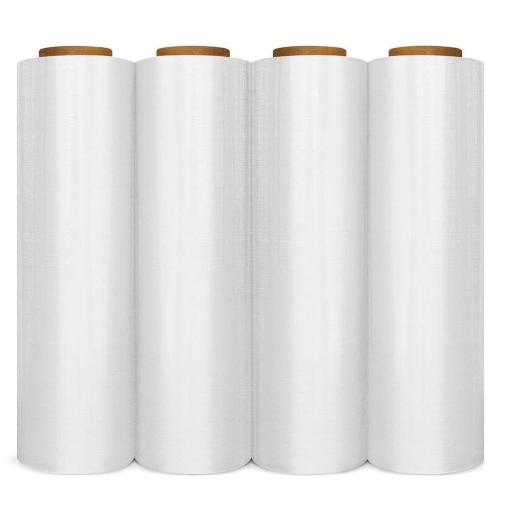 YUONAO 4 Rolls Hand Stretch Plastic Film Shrink Pallet Wrap 18" X 1500 ...