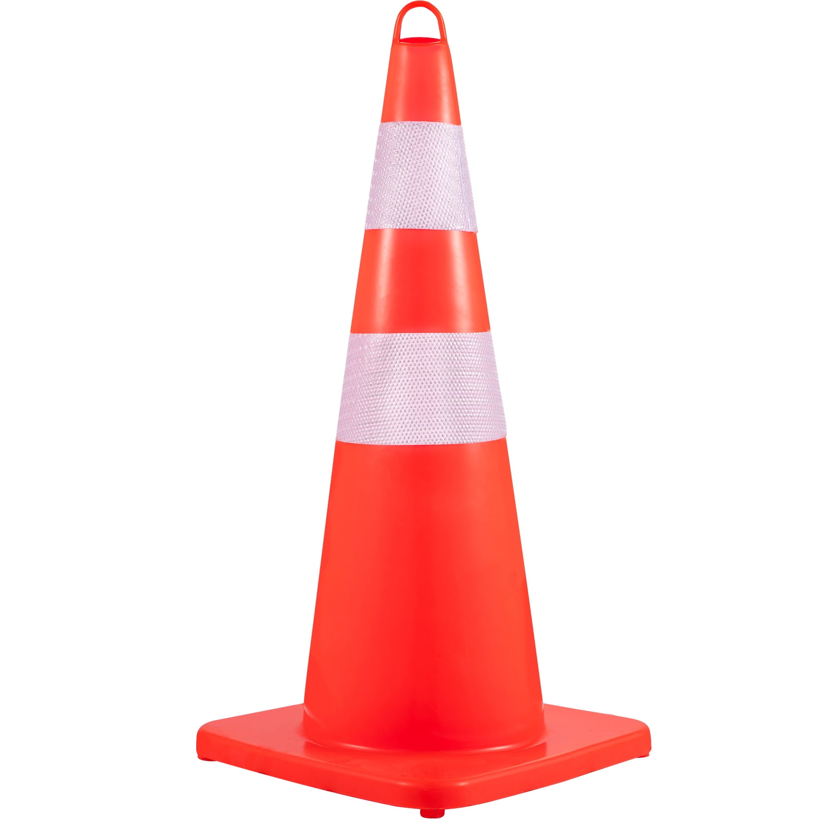 YUONAO Traffic Cones PVC Safety Road Parking Cones, Reflective Collars ...