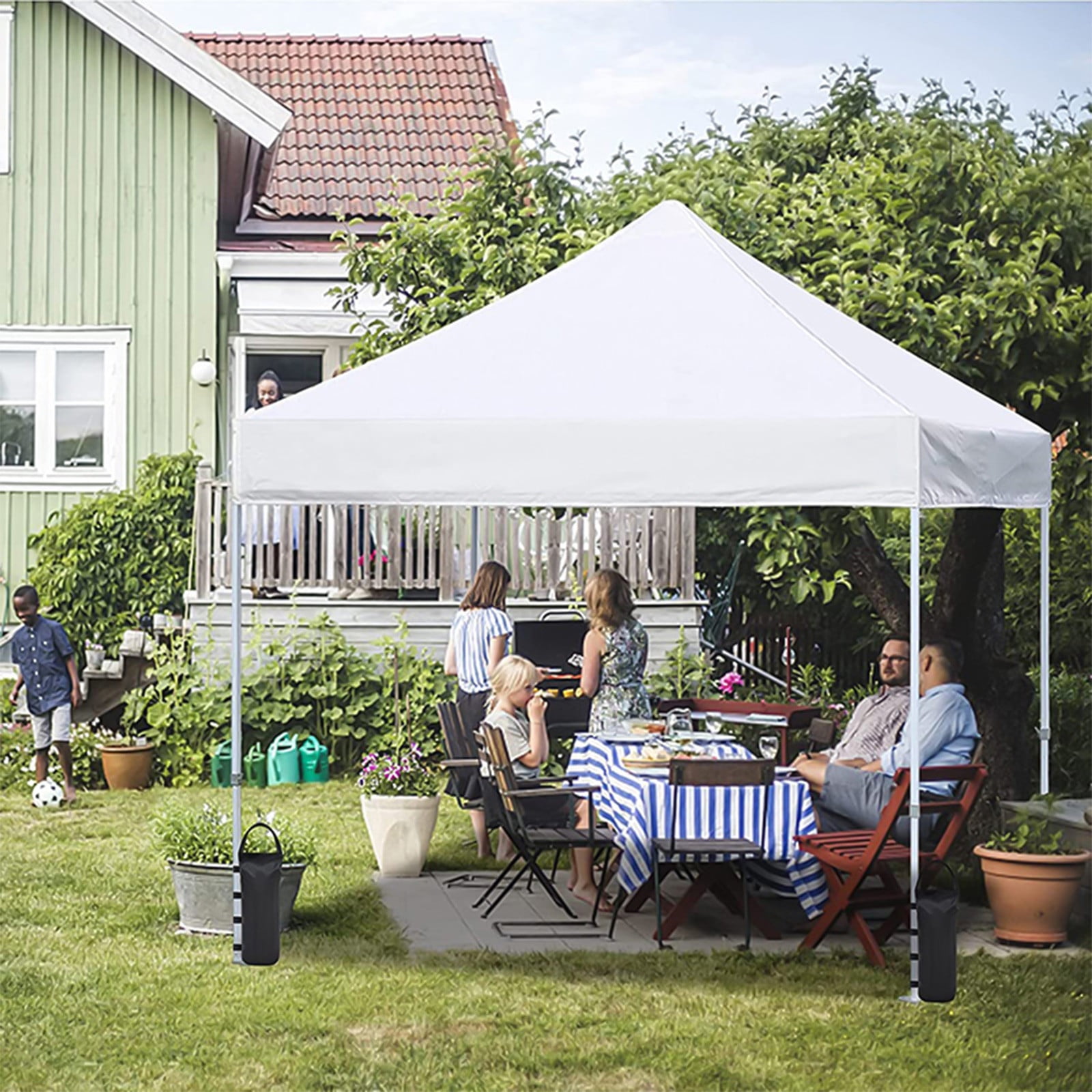 YUORW Extra Large Po-p Up Gazebo Weights Sand Bags For E-z Po-p Up ...