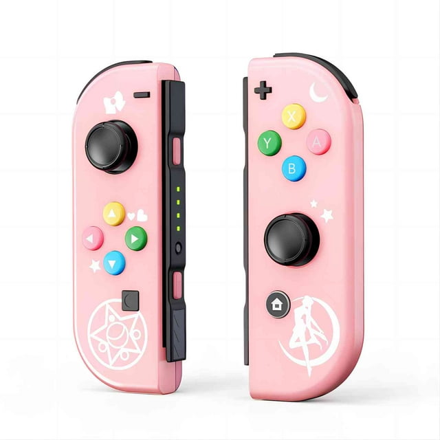 YUOY Nintendo Switch Joy Pad Controller - Pink Sailor Moon Edition ...