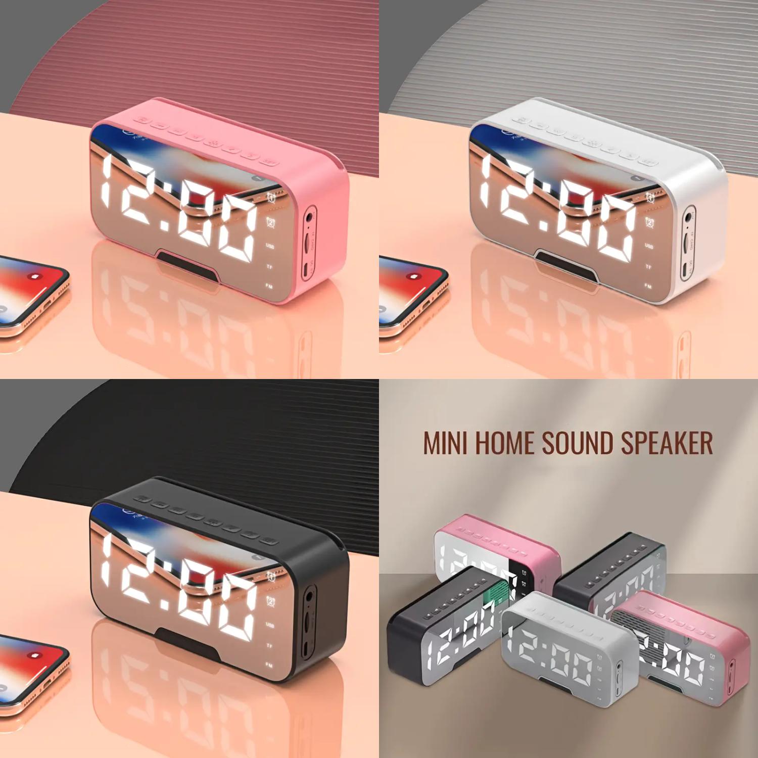 YUQIAOX Advanced Intelligent Wired Electronic Clock with Bluetooth ...