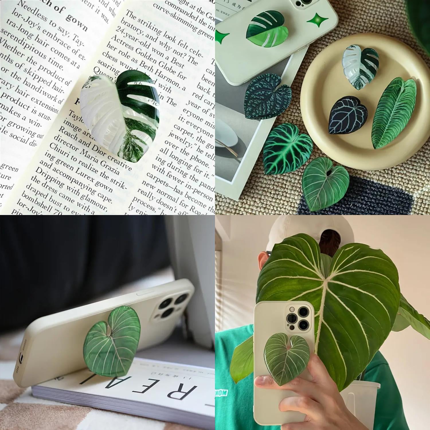 YUQIAOX Collapsible Multi-functional Mobile Phone Grip and Kickstand ...