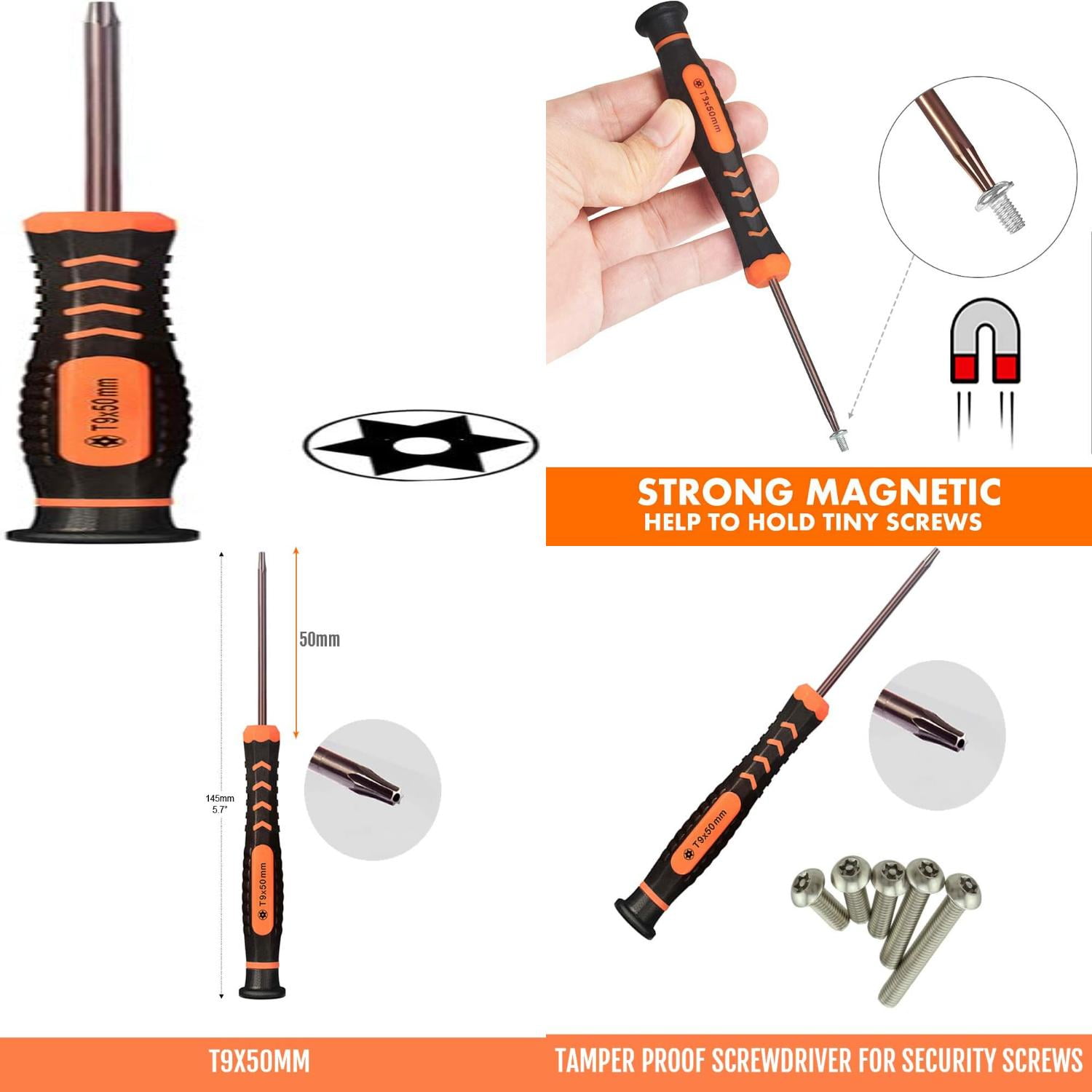 YUQIAOX High-Quality TECKMAN T9 Torx Security Screwdriver for ...