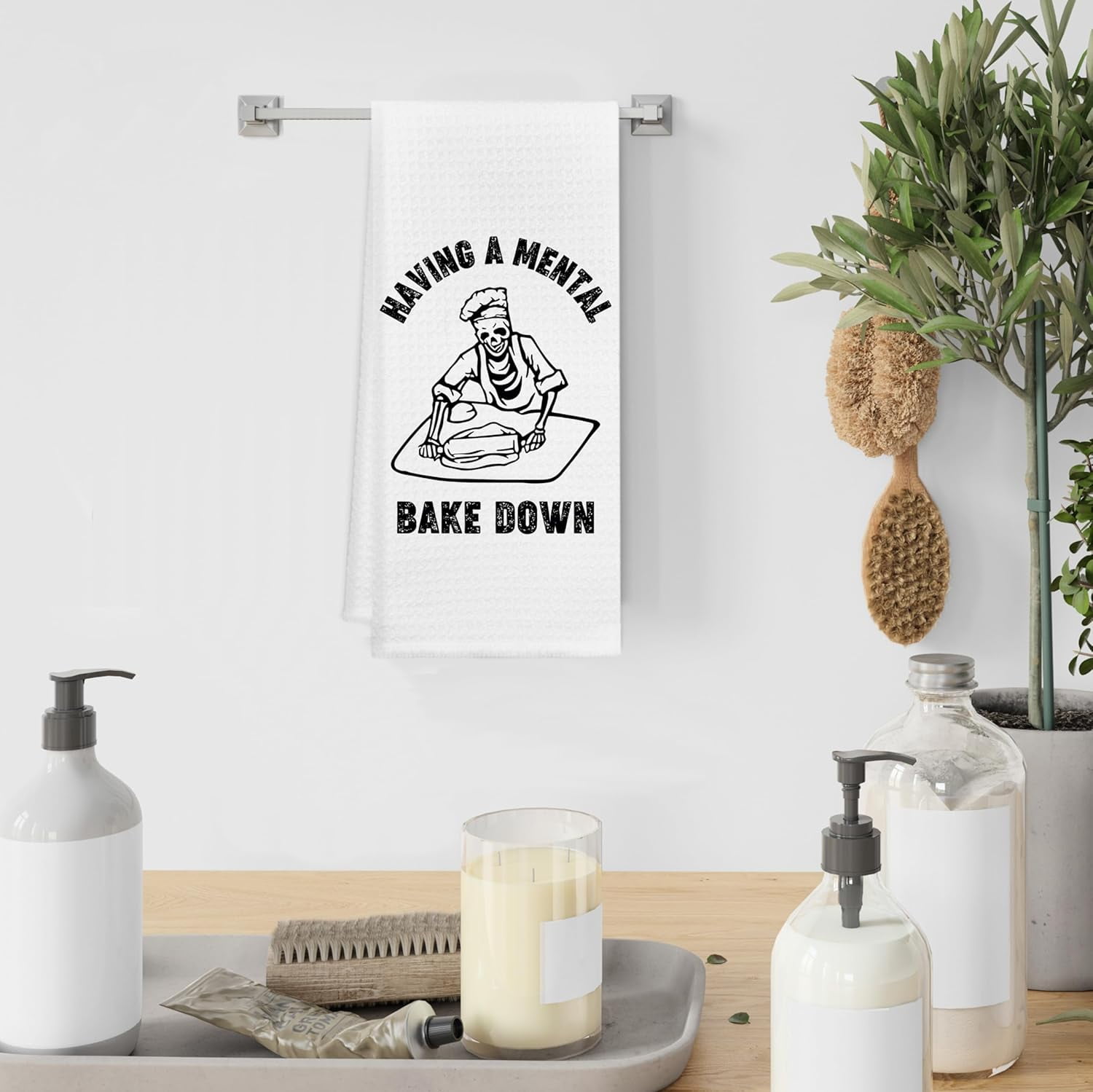 YUSHI-Funny Goth Kitchen Towels 16x24 - Funny Gothic Kitchen Decor ...