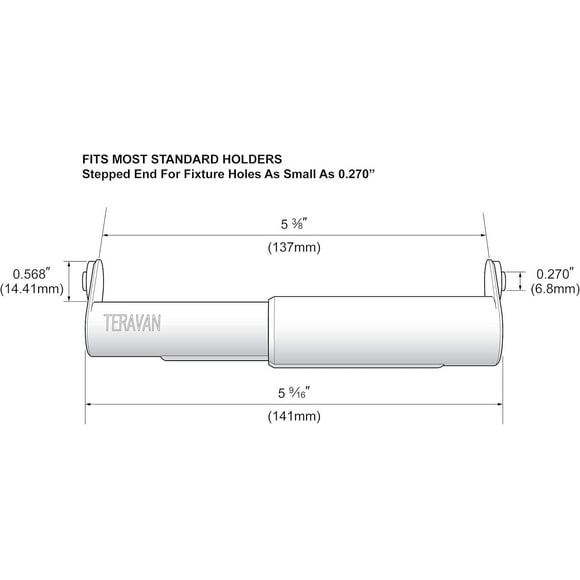 Toilet Paper Roll Extender