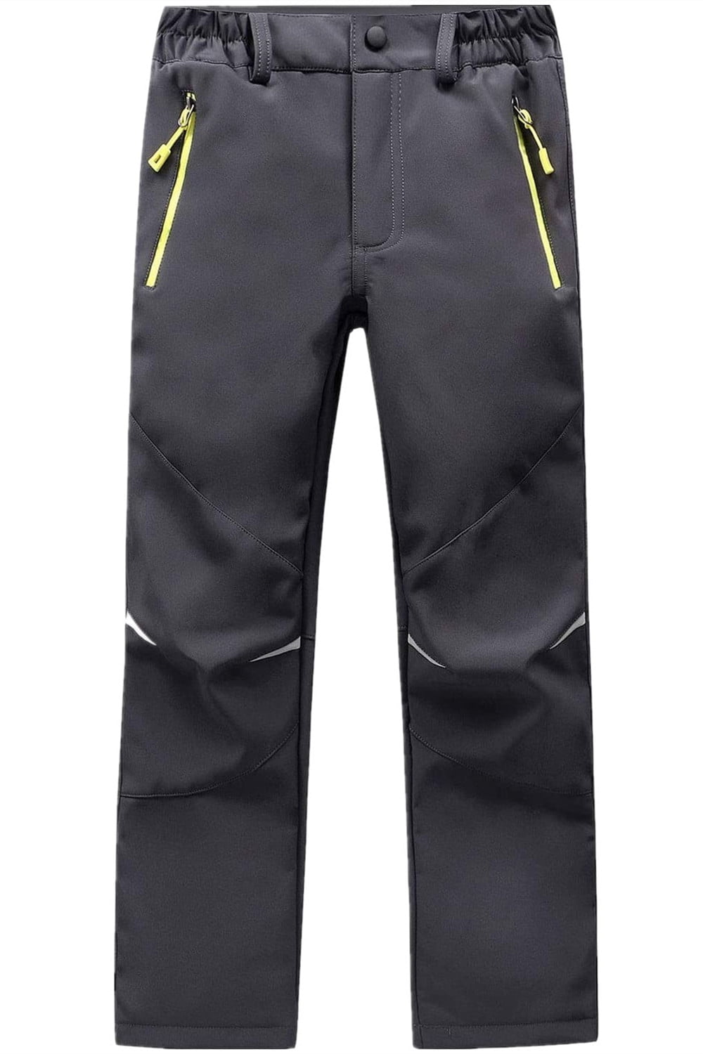 YUSHOW Youth Waterproof Outdoor Hiking & Snow Ski Pants, Fleece Lined ...