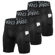 McDavid Sport Compression Athletic Shorts, Black, Adult, Men's X-Large ...