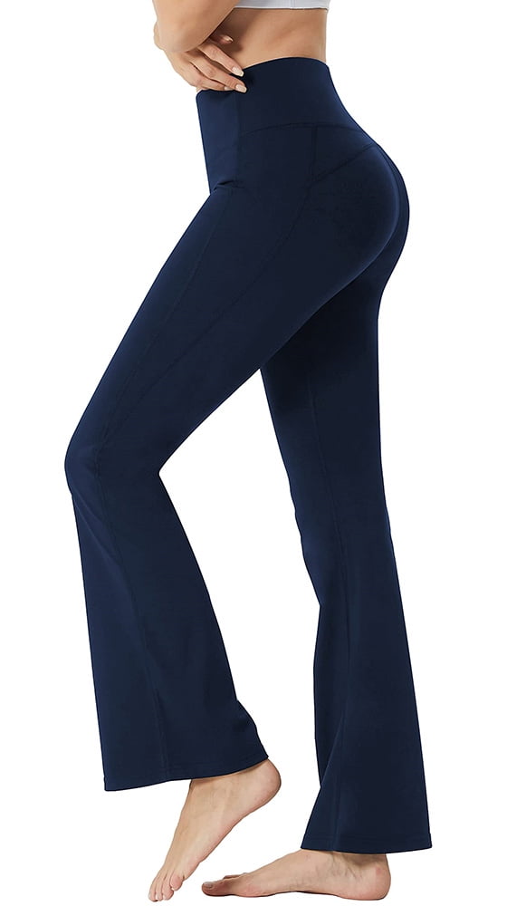 YUSHOW Women Bootcut Yoga Pants High Waisted Bootleg Core Athleisure ...