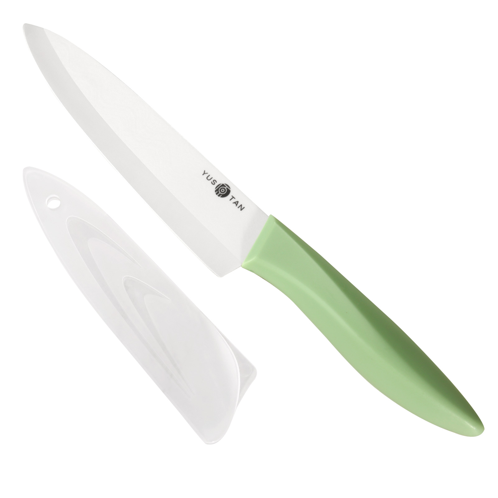 YUSOTAN Ceramic Chef Knife, 6-Inch Ceramic Kitchen Knife Chef's Knife ...