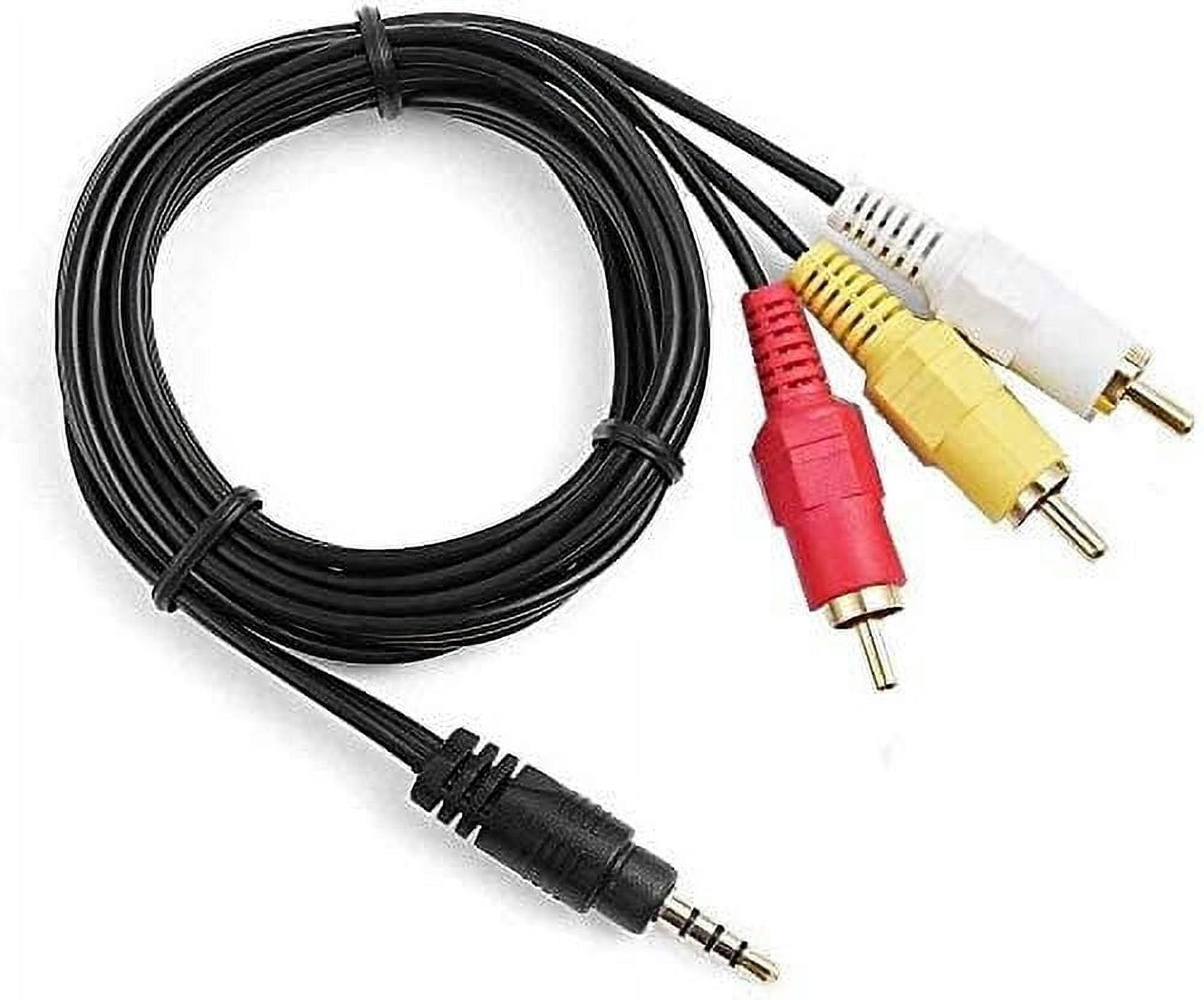 YUSTDA AV A/V Audio Video TV Cable/Cord/Lead for DCR-TRV50 DCR-TRV75 ...