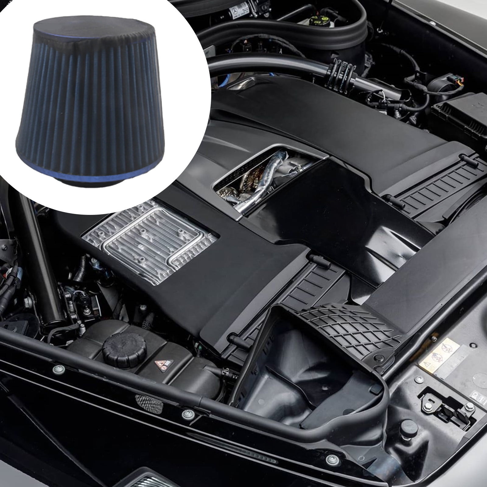 YUTK Car Modification Performance Air Filter Cover Sock Thicker Version ...