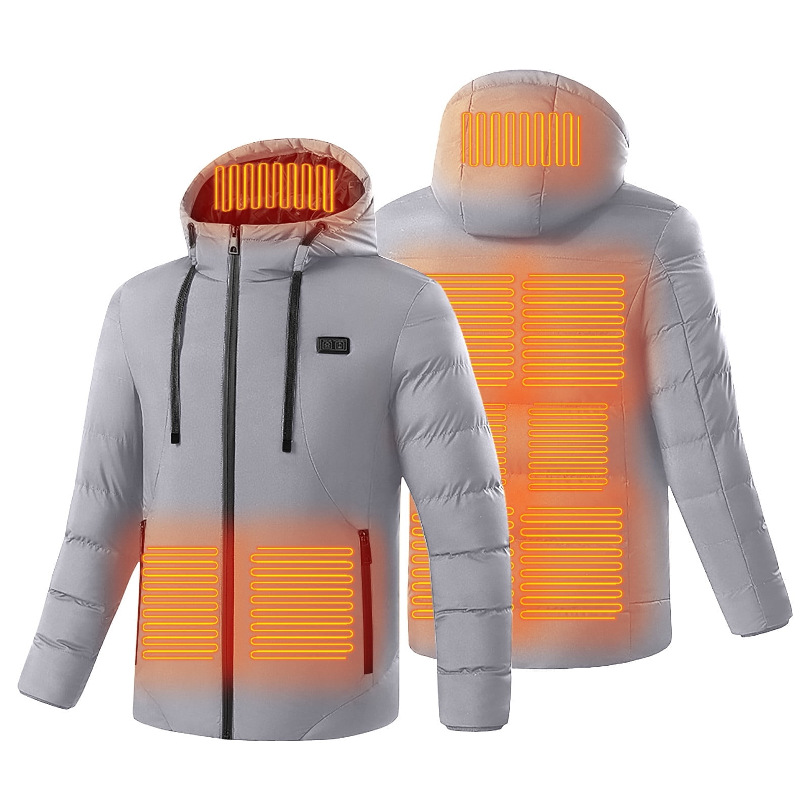 YUTK Heated Jacket for Men,Usb intelligent Constant Temperature Heated ...