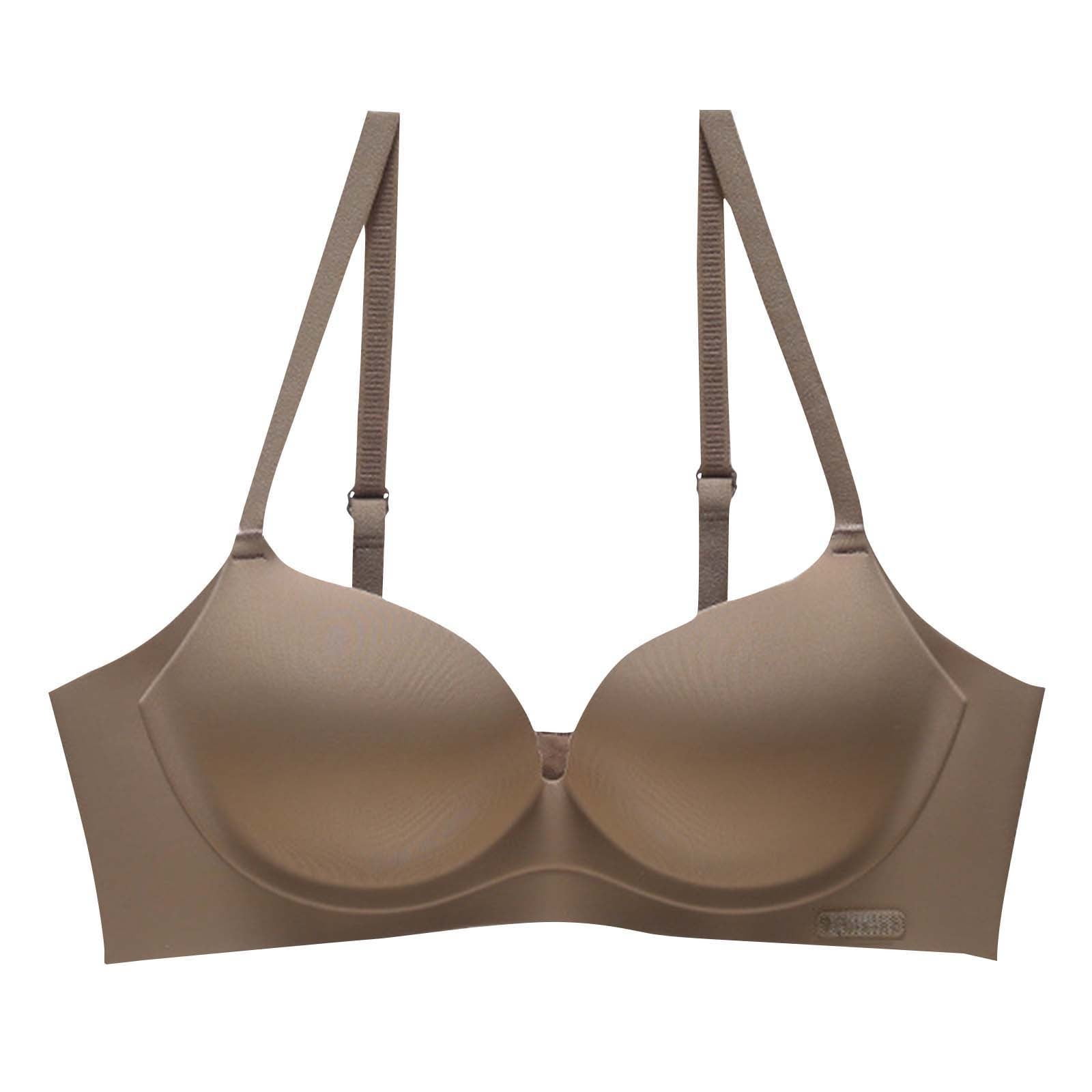 YUTK Women Wireless Bras - Women's Solid Color Seamless Underwear ...