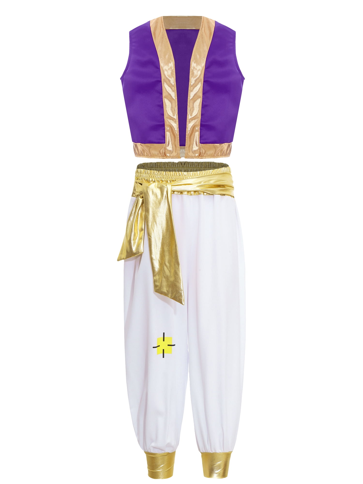 YUUMIN BoysHalloween Arabian Prince Outfits Kids Arab Folk Hero Street ...