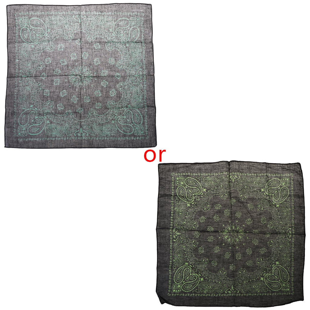 YUUZONE Bandana Kerchief Unisex Hip Hop Paisley Floral Hair Band Neck ...