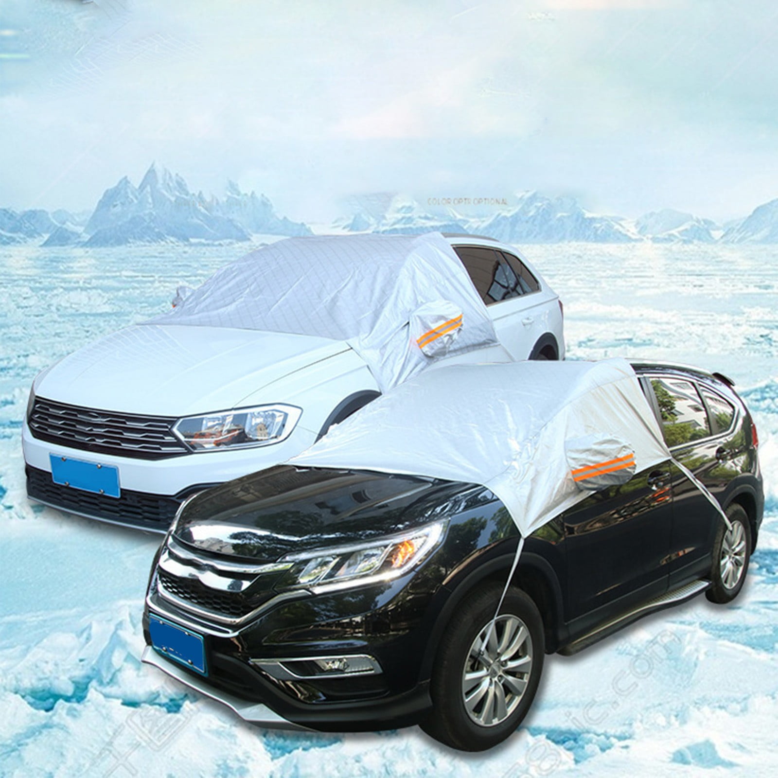 YUVA All-Season Car Windshield Sunshade Umbrella Reflective Fabric ...