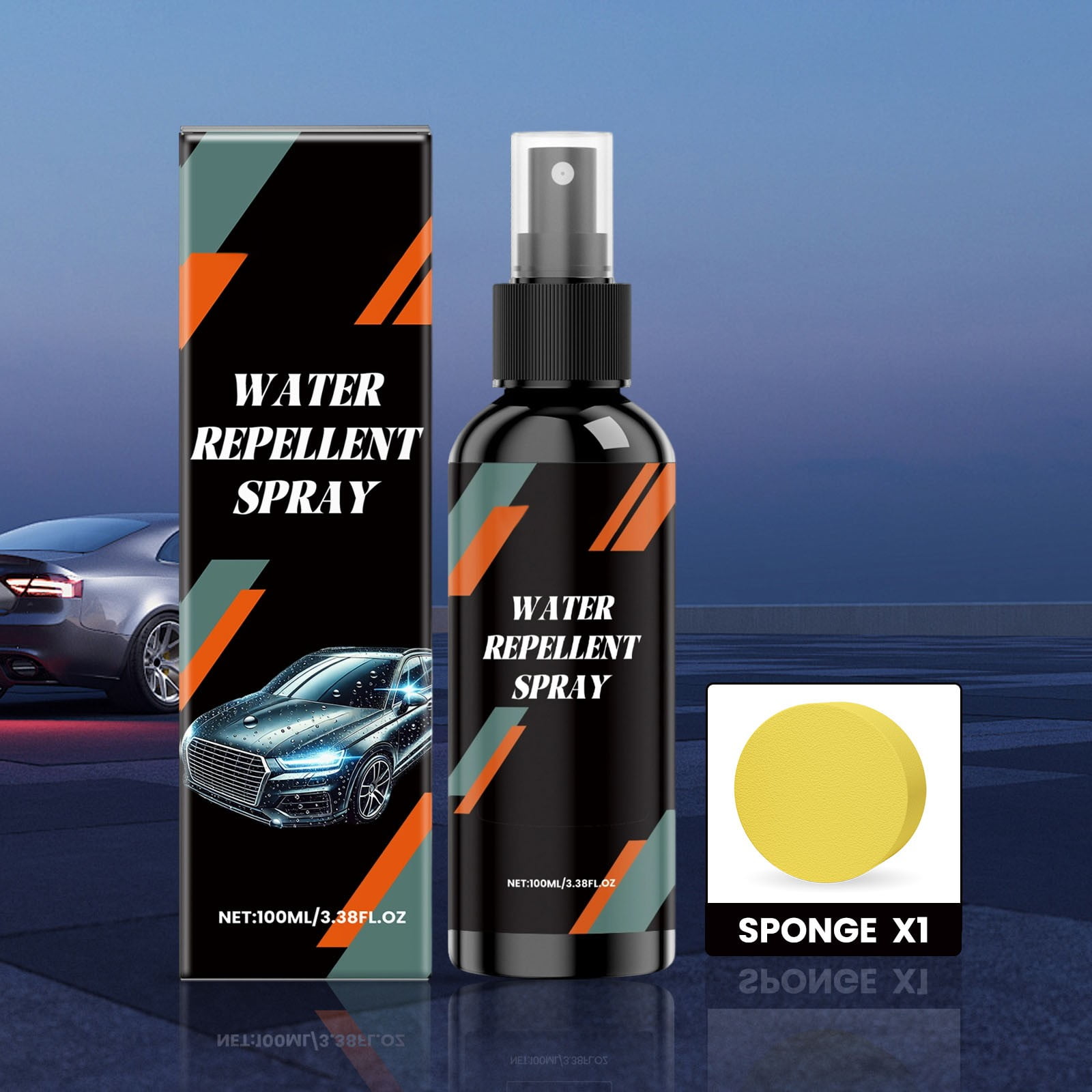 YUVA Car Waterproof Spray, Rapid Waterproof Film, Hydrophobic & Anti ...