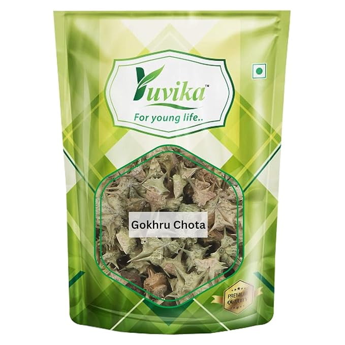 YUVIKA Gokhru Chota - Gokhroo - Tribulus Terrestris Seeds - Small ...