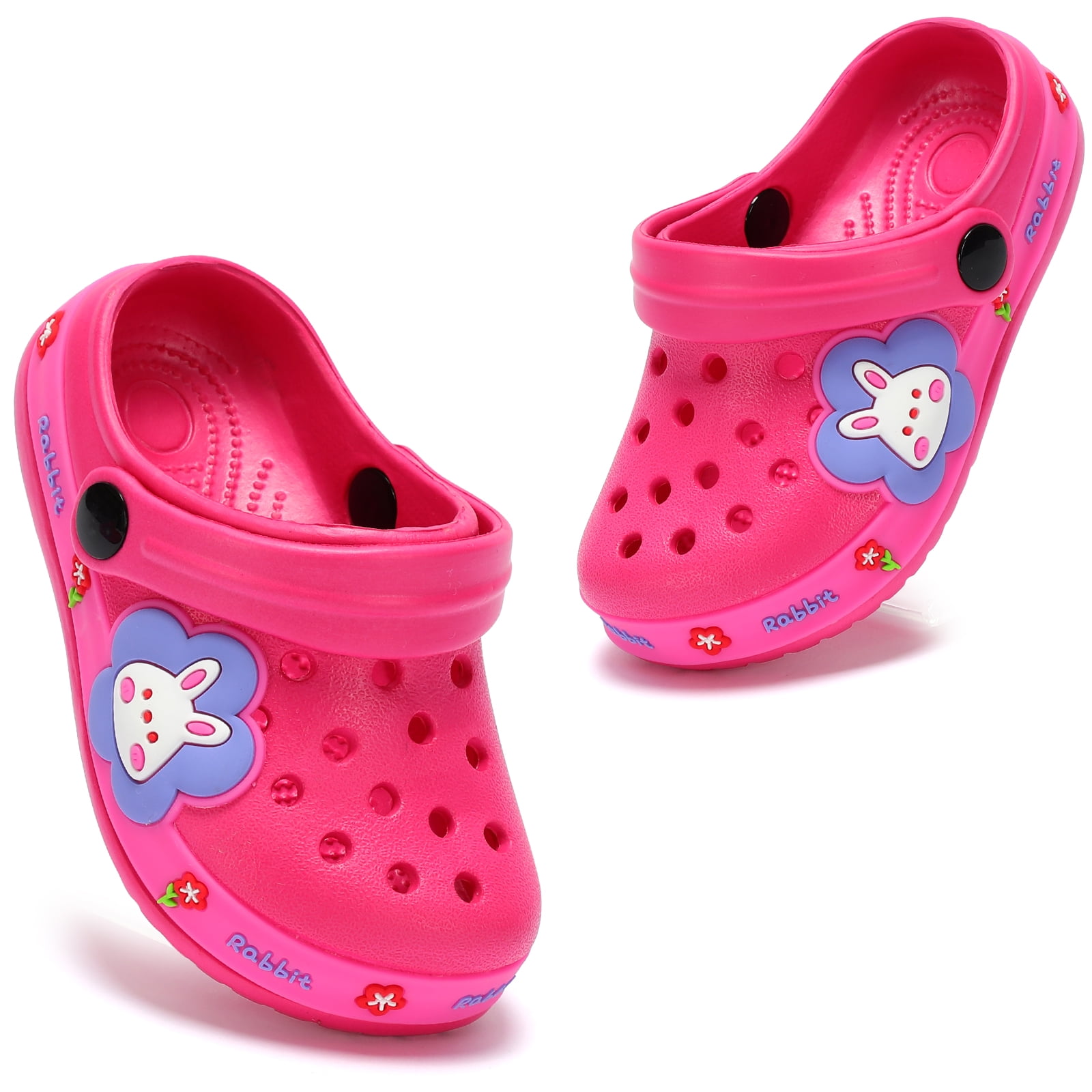 YUWOZIZ Toddler Clogs for Kids,Boys Girls Cute Cartoon Water Clogs ...