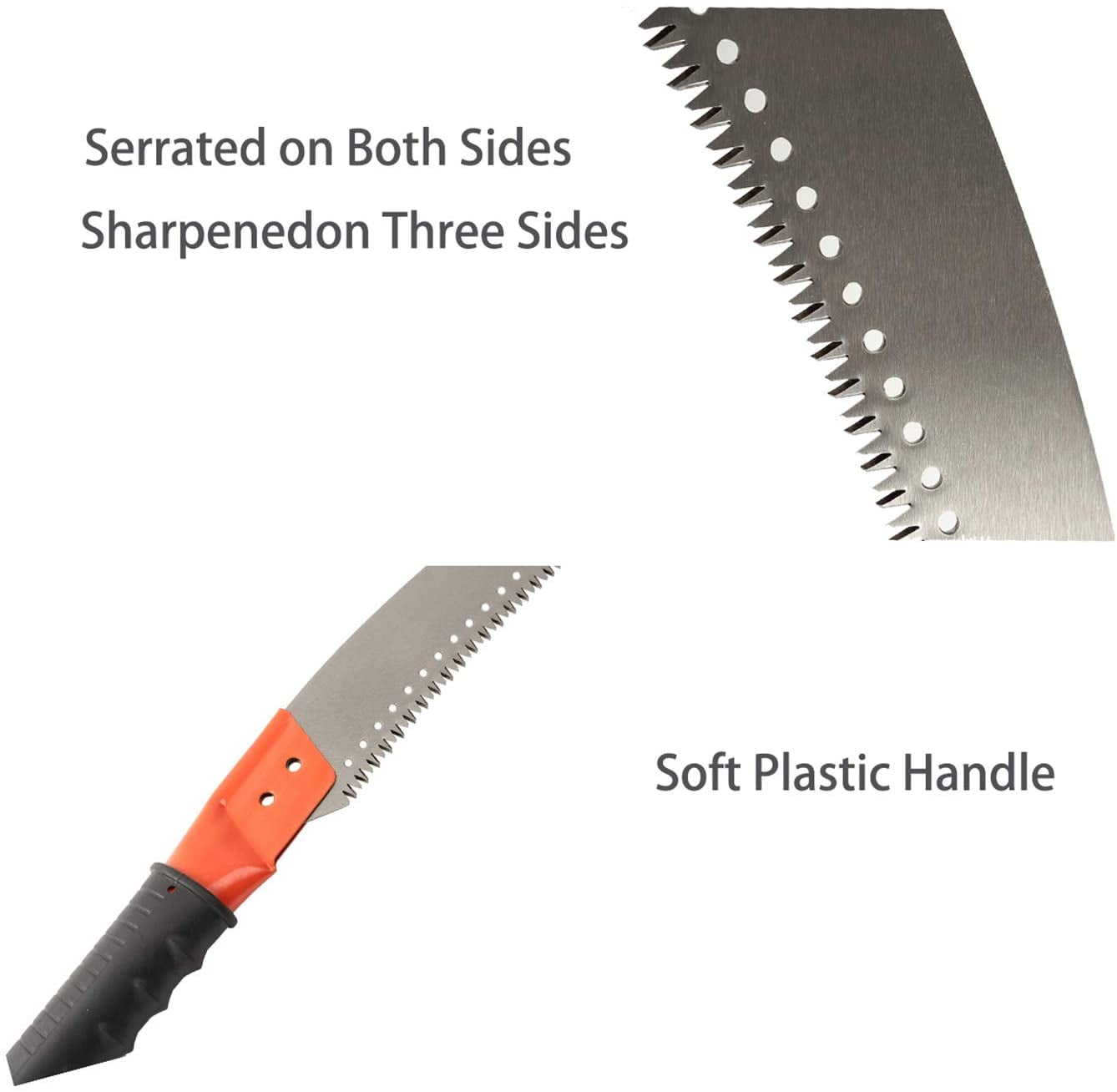 YUYAN-14FT Pole Saw for Tree Trimming, Long Extension Pruning Saw ...