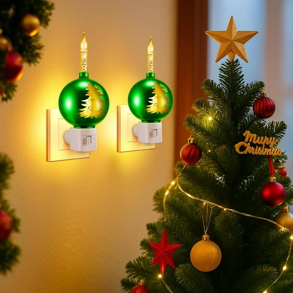 Bubble Night Lights Christmas