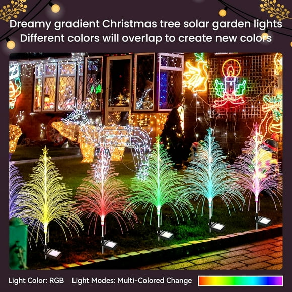 Small Solar Christmas Tree