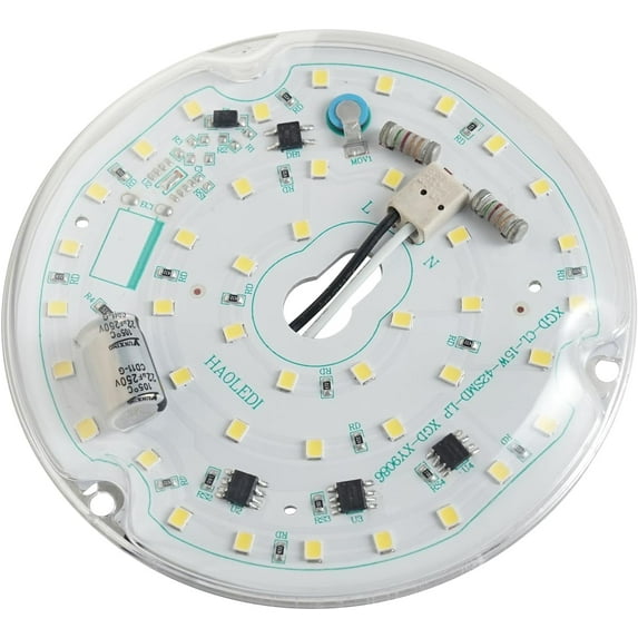 YUYAN-3.94'' 15W LED Ceiling Fan Light Retrofit Kit, Ceiling Light ...