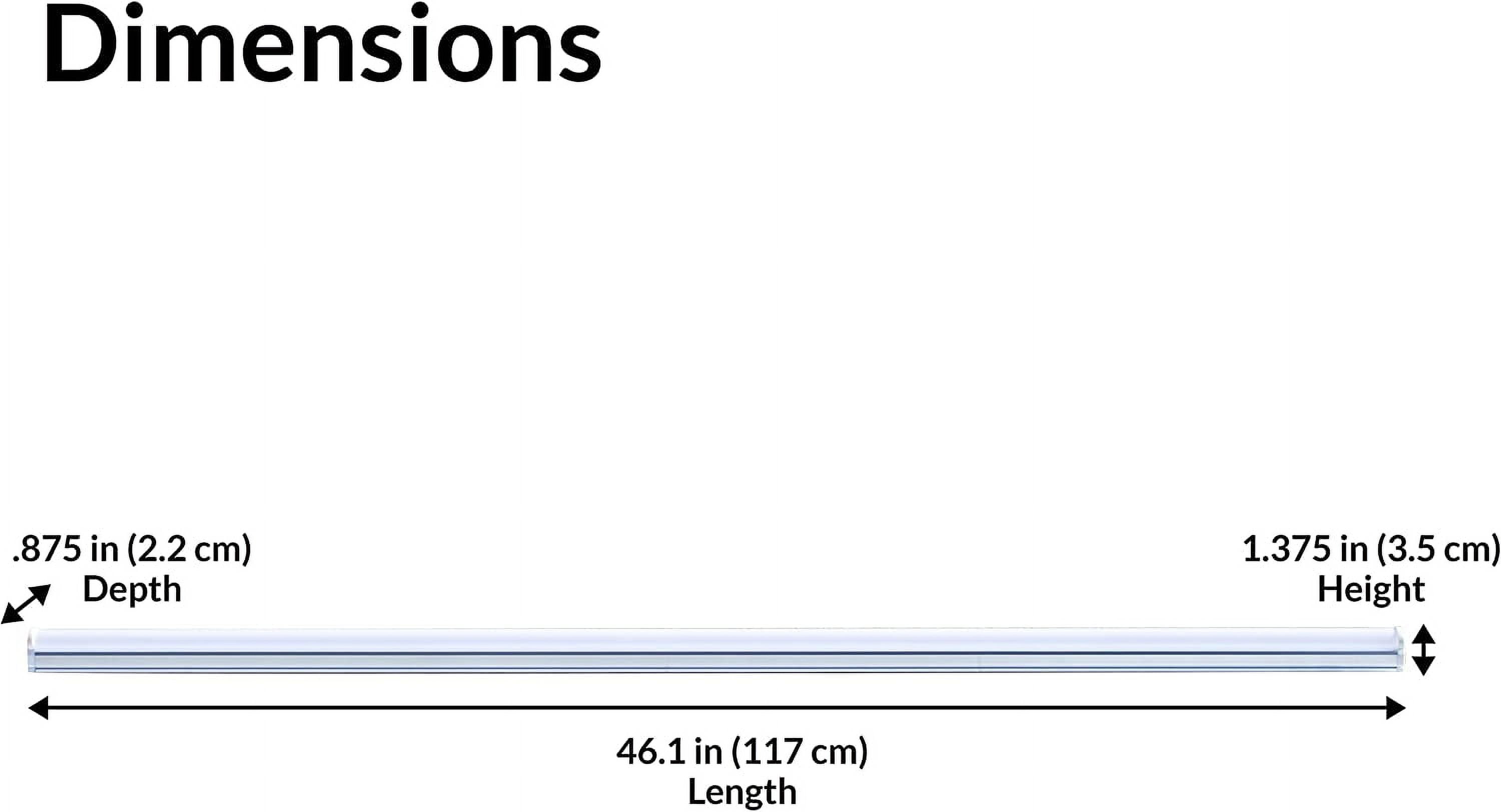 YUYAN-4FT T5 Light Fixture LED Shop Light 20W w/Selectable CCT, 2000 ...