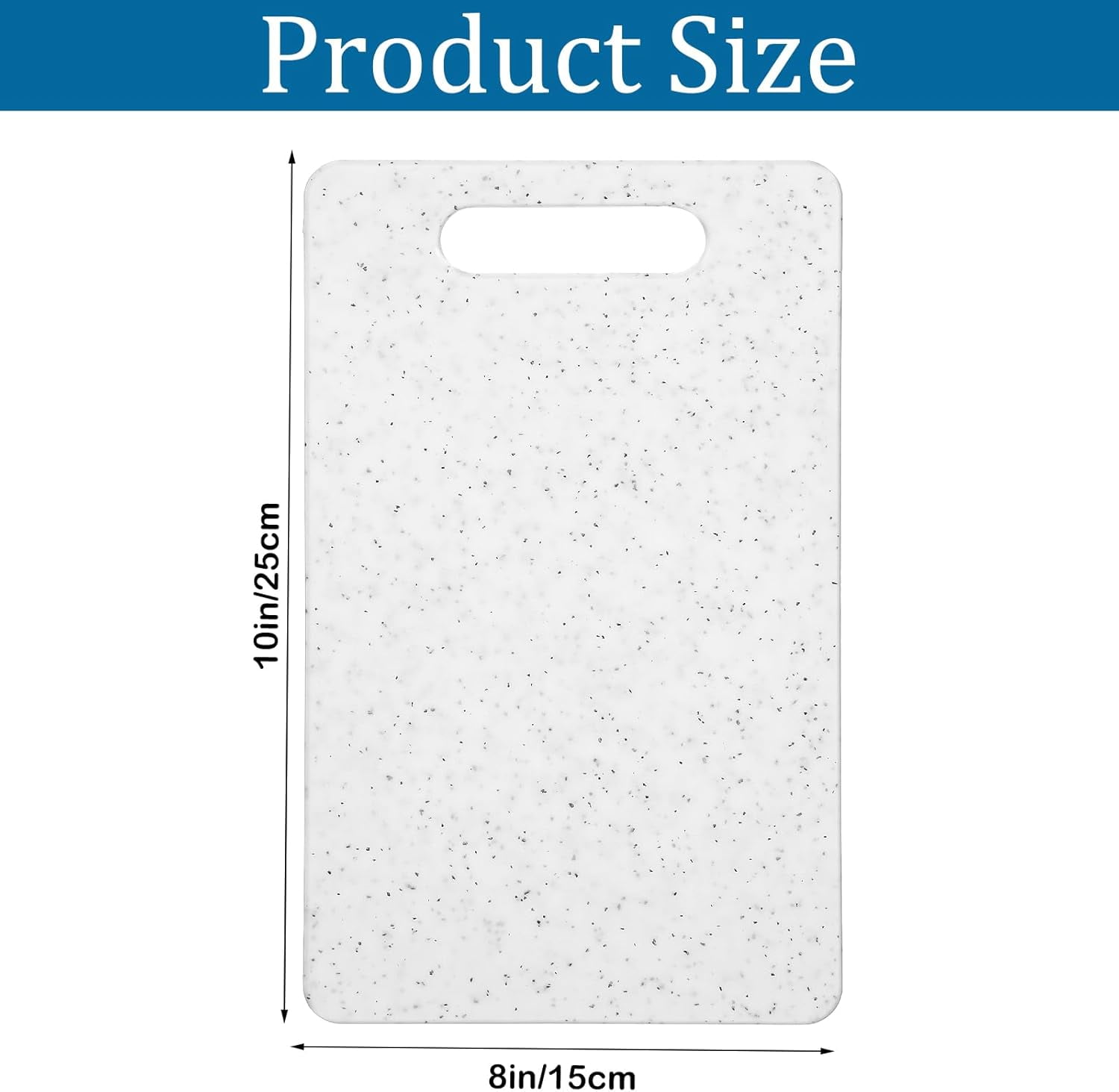 YUYAN-6 Pcs Small Cutting Board for Kitchen, 6" x 10", Plastic Cutting ...