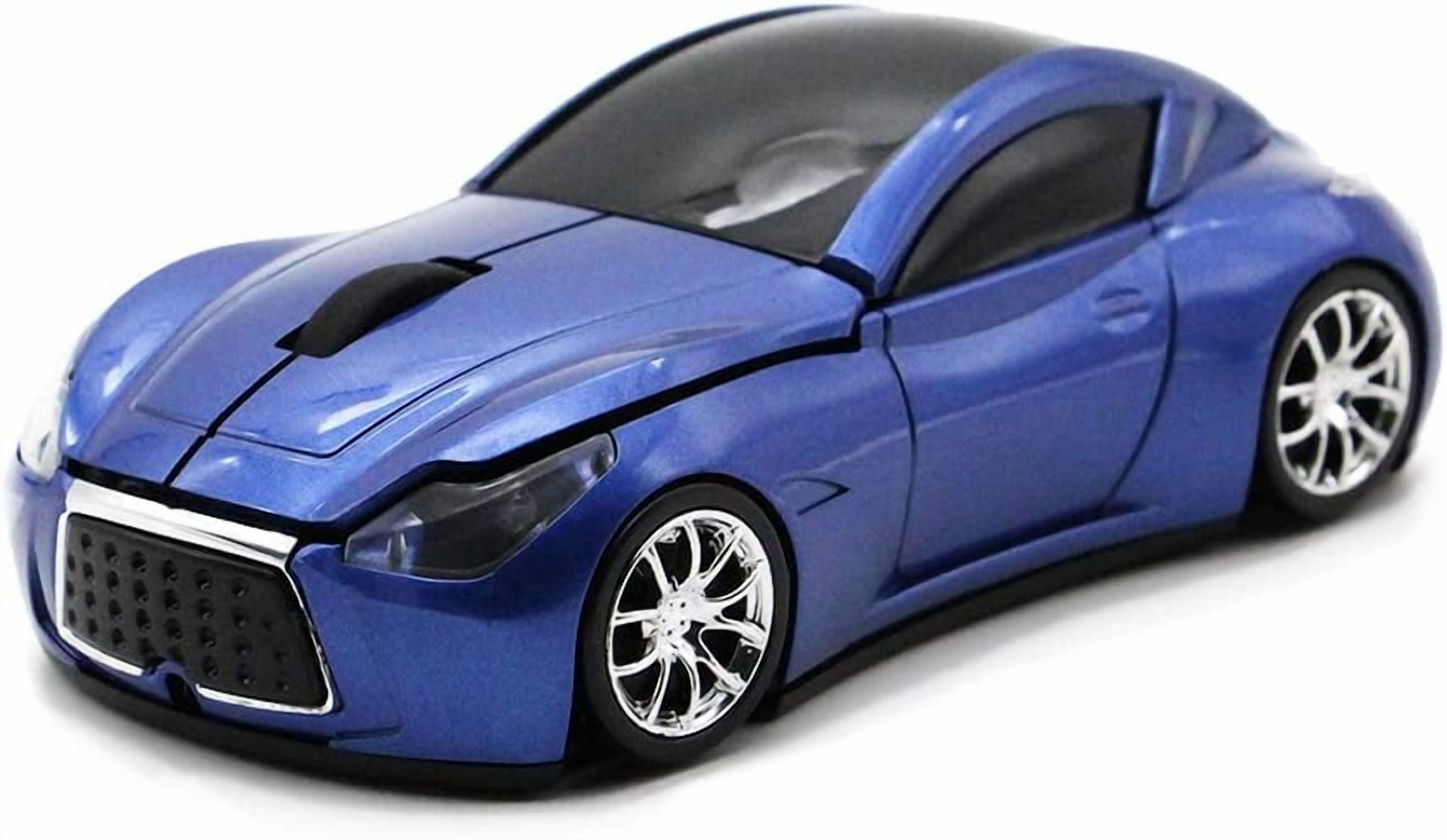 YUYAN-Ai5G Race Car Mouse Wireless Sports Car Shaped Mouse 2.4GHz LED ...