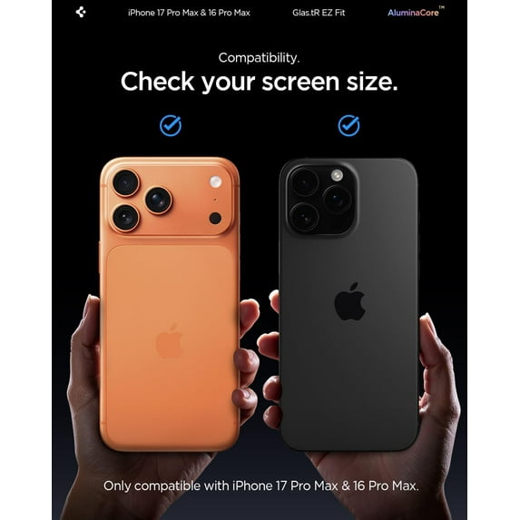 YUYAN-AluminaCore Tempered Glass Screen Protector [Glas.tR EZ Fit ...