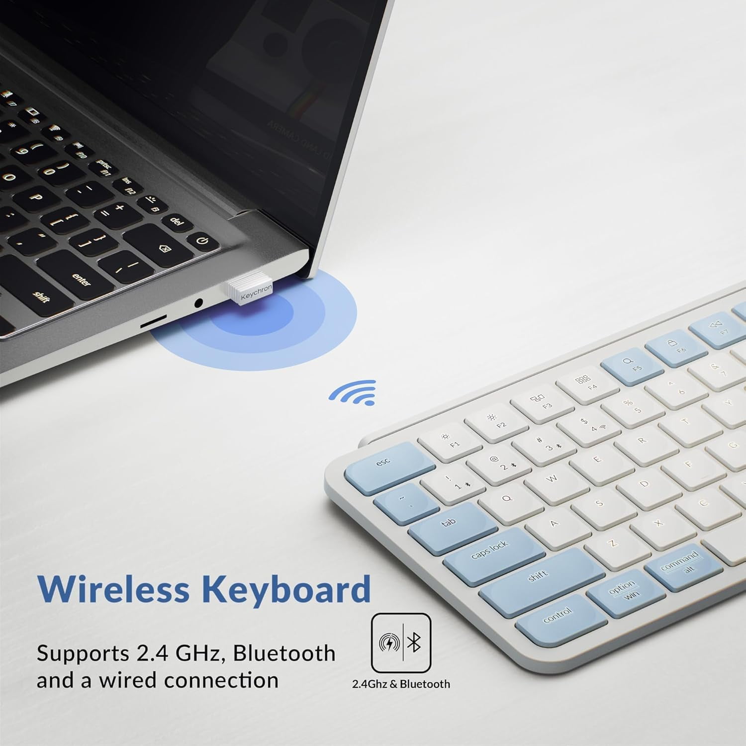 YUYAN-B1 Pro Ultra-Slim ZMK/Launcher Wireless Bluetooth 2.4 GHz/Wired ...