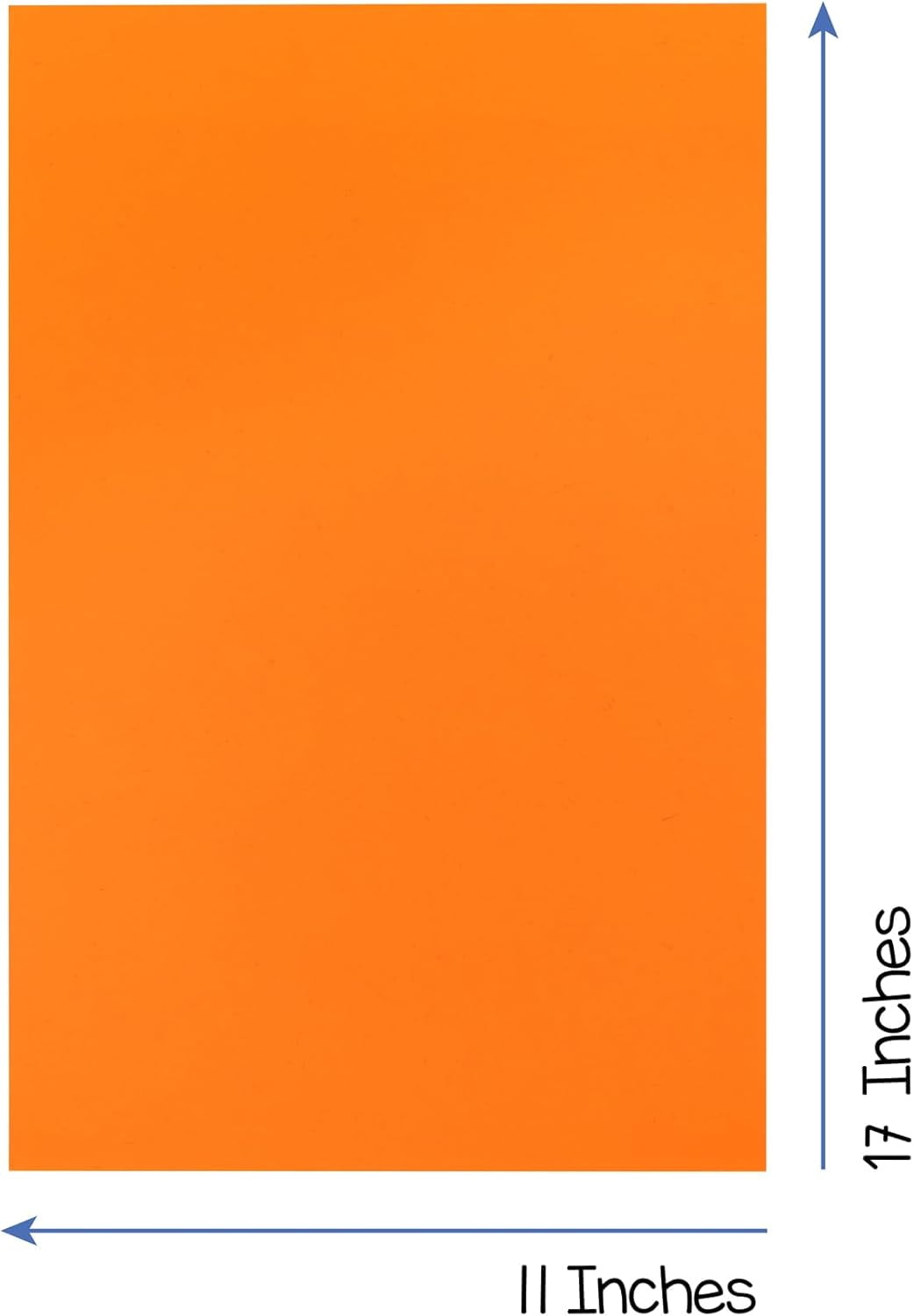 YUYAN-Bright Orange Colored Paper - 24 lb, 89 GSM, Acid-Free, Fade ...