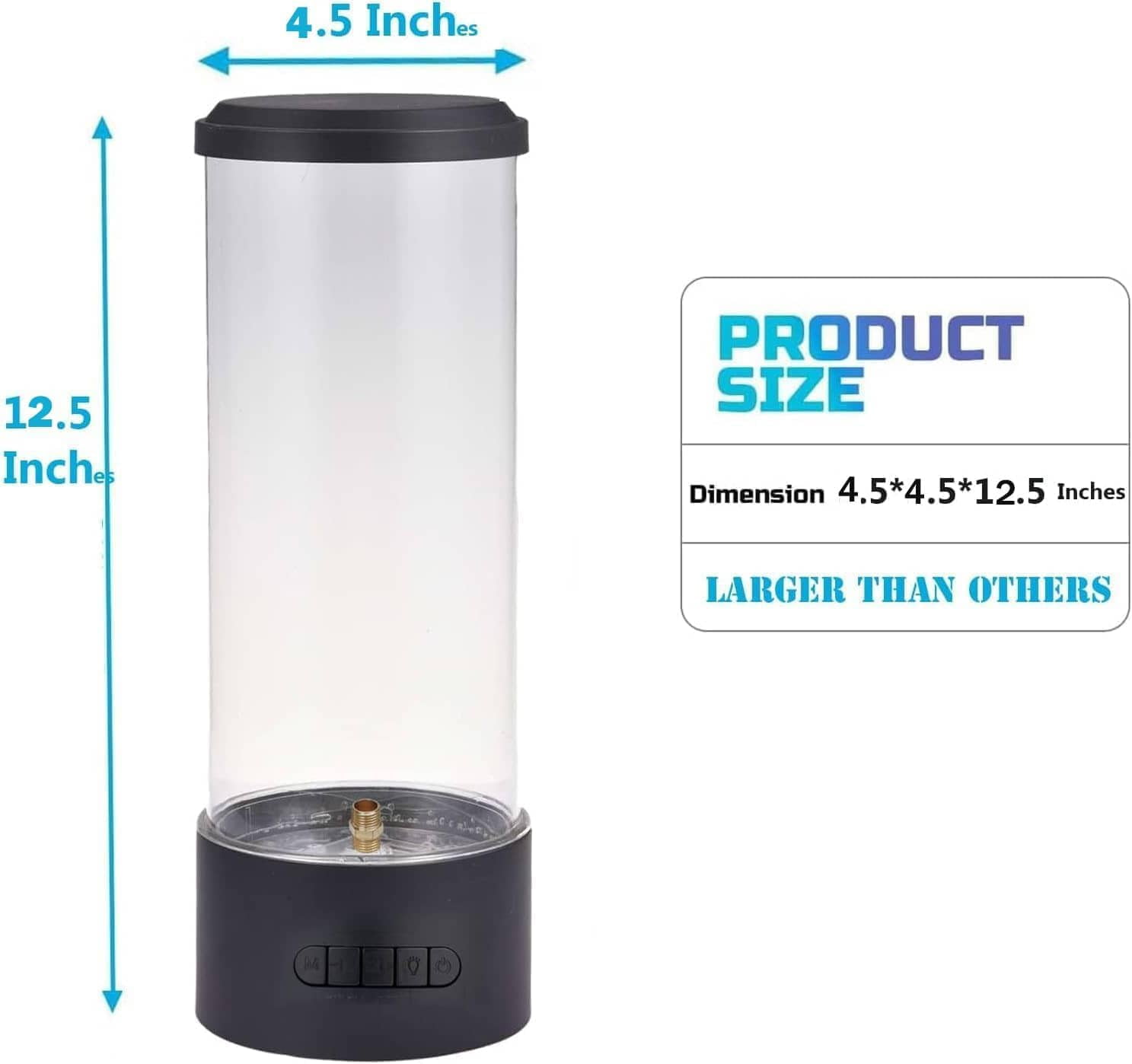 YUYAN-Bubble Lamp - Sensory Night Light for Kids & Adults, Calming Mood ...